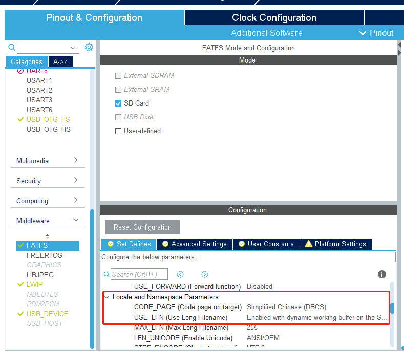 STM32F7+STM32CubeMX5.21+SD+FATFS - Programmer Sought