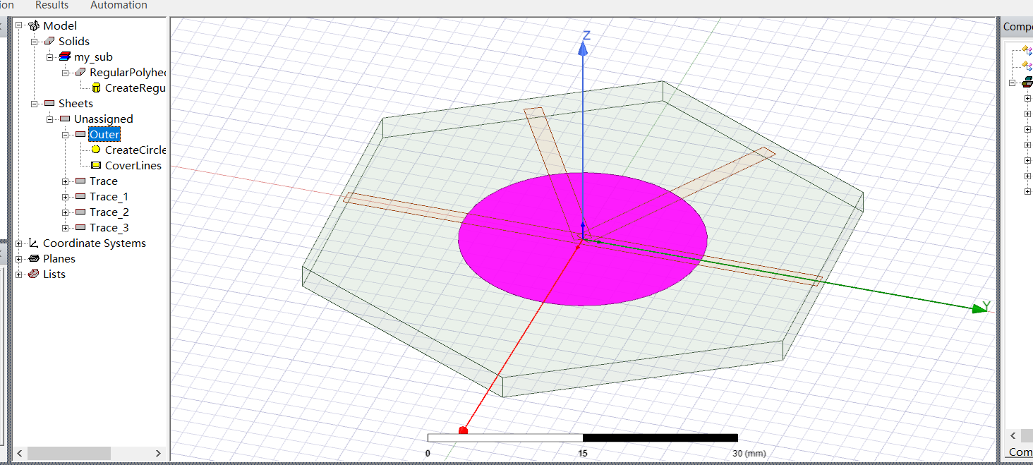 HFSS学习笔记—11.环形定向耦合器分析_环形桥定向耦合器 s参数矩阵-CSDN博客