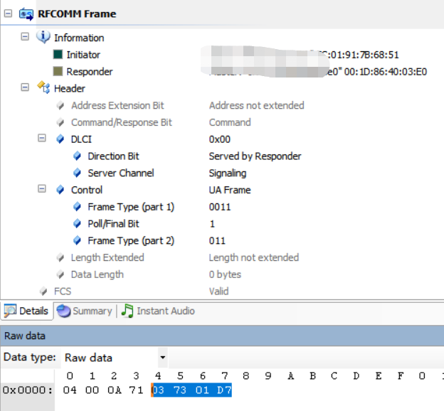 传统蓝牙RFCOMM协议（Bluetooth rfcomm）流程介绍_rfcomm message stream-CSDN博客