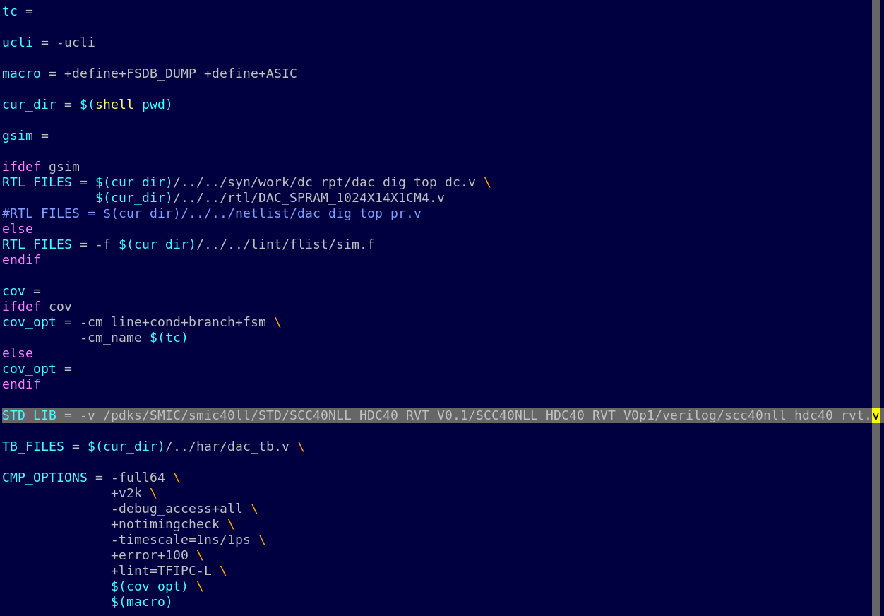 ASIC中IP核的使用——包括VCS和DC_vcs +lint-CSDN博客