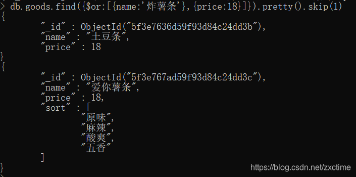 Mongodb常用条件查询(大小、逻辑、正则、数组、排序、数量、跳跃)mongdb Match 范围 Csdn博客