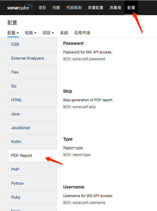 sonarqube输出pdf报告_error":"report is not available. at least one anal-CSDN博客