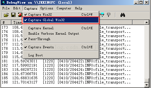 Dbgview调试工具的使用-CSDN博客
