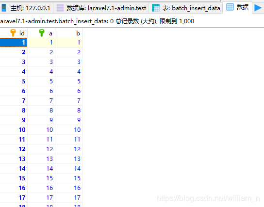 Mysql 批量插入 填充数据 实践 怎么向数据库表中给int类型的列插入空值 Csdn博客