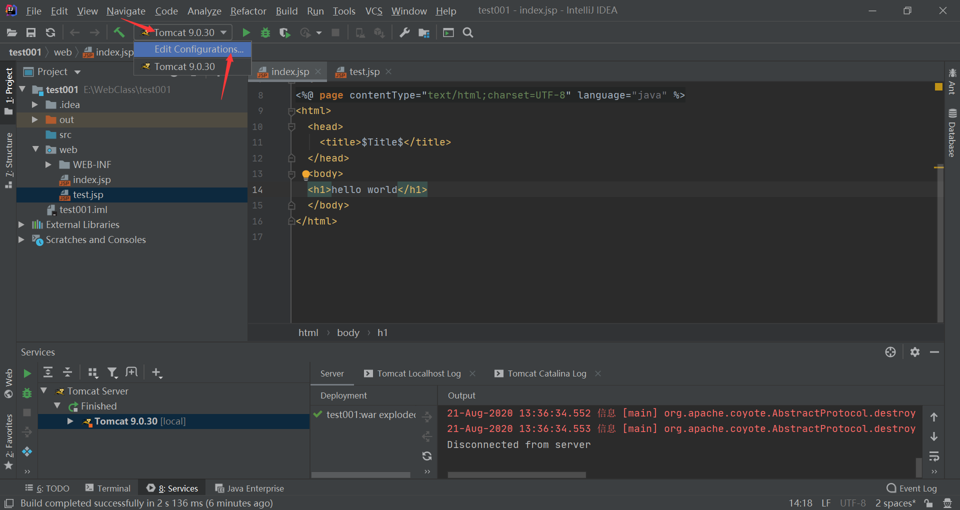 使用IDEA2020创建jsp文件_idea2020如何创建jsp-CSDN博客