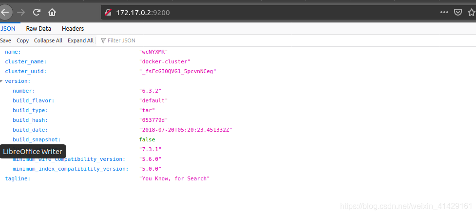 记录自己在docker 中 启动kibana 时遇到no Living Connections Unable Revive Connection Elasticsearch