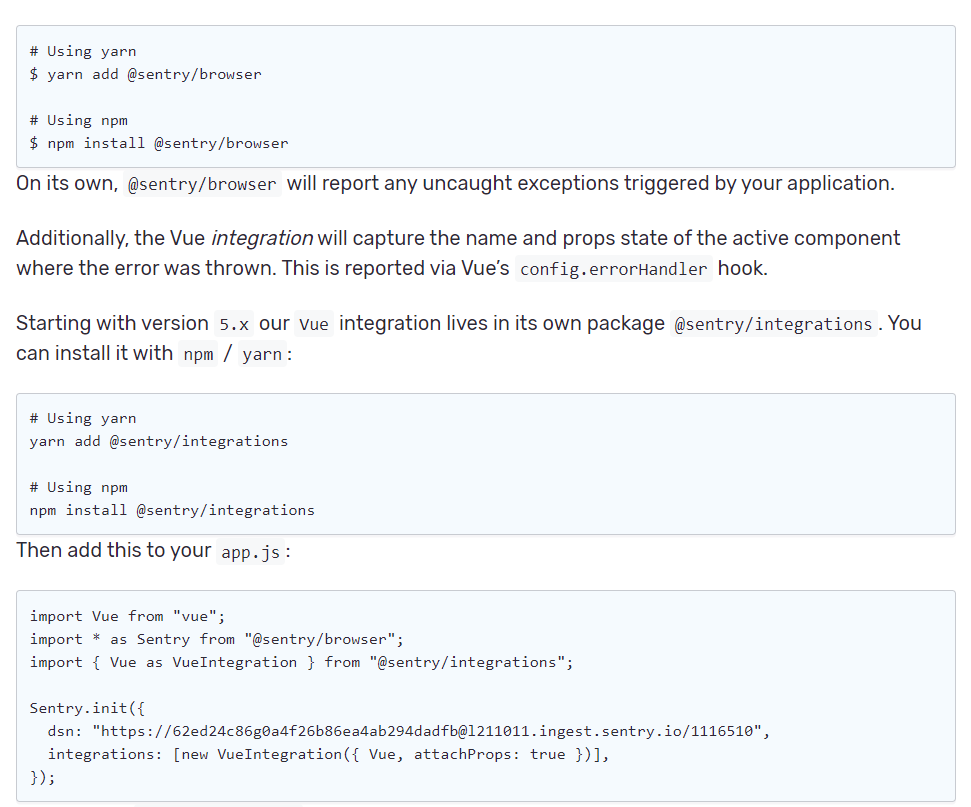 sentry-前端应用监控工具_sentry 怎么注册账号-CSDN博客