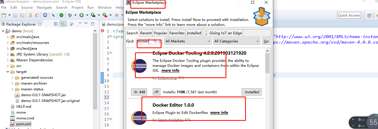 在eclipse里面的springboot工程自动打包成docker镜像并发送至开发服务器 极客之音