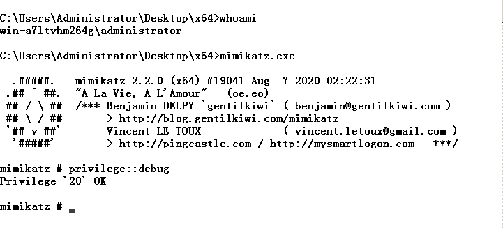 Mimikatz使用方法_mimikatz lsadump-CSDN博客