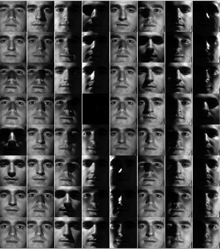 The Extended Yale Face Database B converted to Matlab format - Programmer Sought