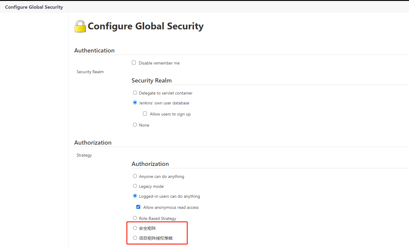 Jenkins用户权限配置_matrix authorization strategy plugin 配置特定ip权限-CSDN博客