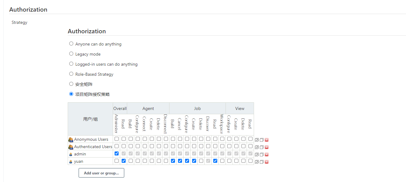 Jenkins用户权限配置_matrix authorization strategy plugin 配置特定ip权限-CSDN博客