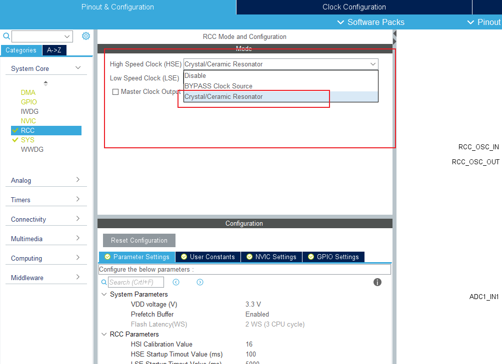 STM32 CUbeIDE ADC采集 单通道和多通道 DMA | 航行学园