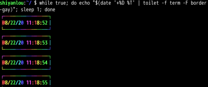 linux 中banner、toilet、figlet命令用法-CSDN博客