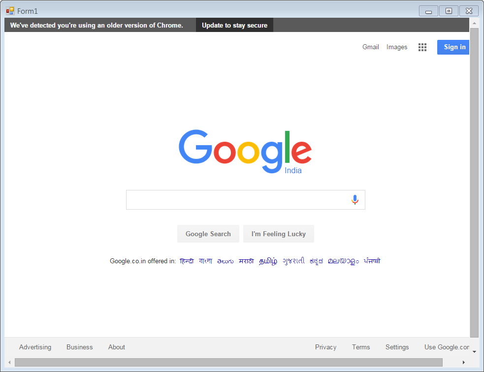 使用 CefSharp 在 C# App 中嵌入 Chrome 浏览器_c# 内嵌谷歌浏览器-CSDN博客