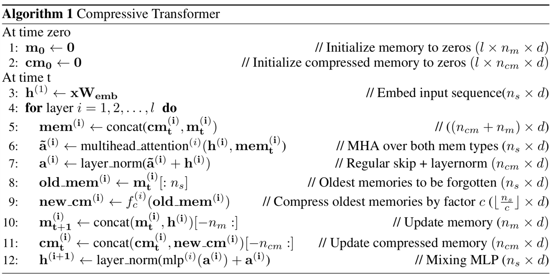 NLP论文笔记：Compressive Transformers-CSDN博客