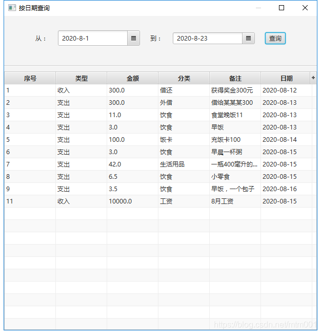 Javaswing项目 管家婆记帐软件java Swing记账程序 Csdn博客