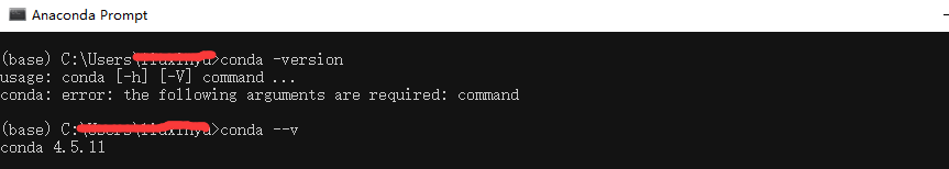 conda: error: the following arguments are required: command-CSDN博客