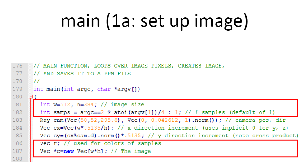 (中文详解篇)smallpt: 99行代码完成全局光照Path Tracing-CSDN博客