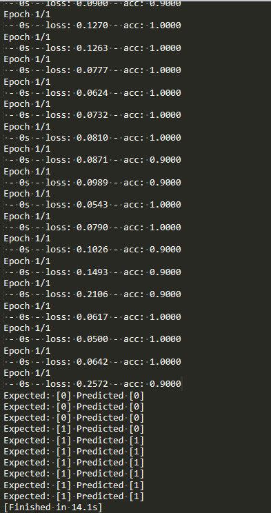 Keras实现双向LSTM (BiLSTM) (随机生成的数据)_keras bilstm-CSDN博客