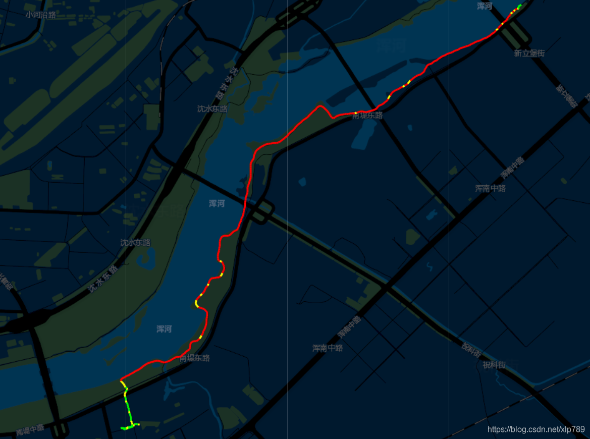 Arcgis Js Api 根据速度不同用不同颜色渲染行驶轨迹arcgis Js 不同 Polyline 颜色 Csdn博客