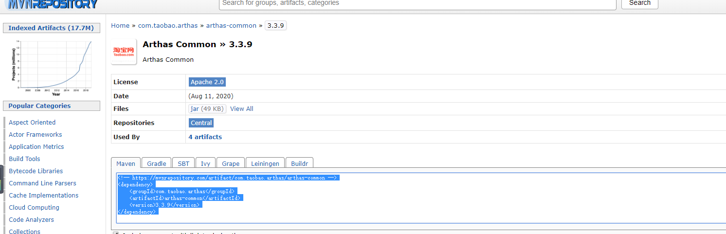 com.taobao.arthas.agent334.AgentBootstrap_java.lang.classnotfoundexception: com.taobao.artha-CSDN博客