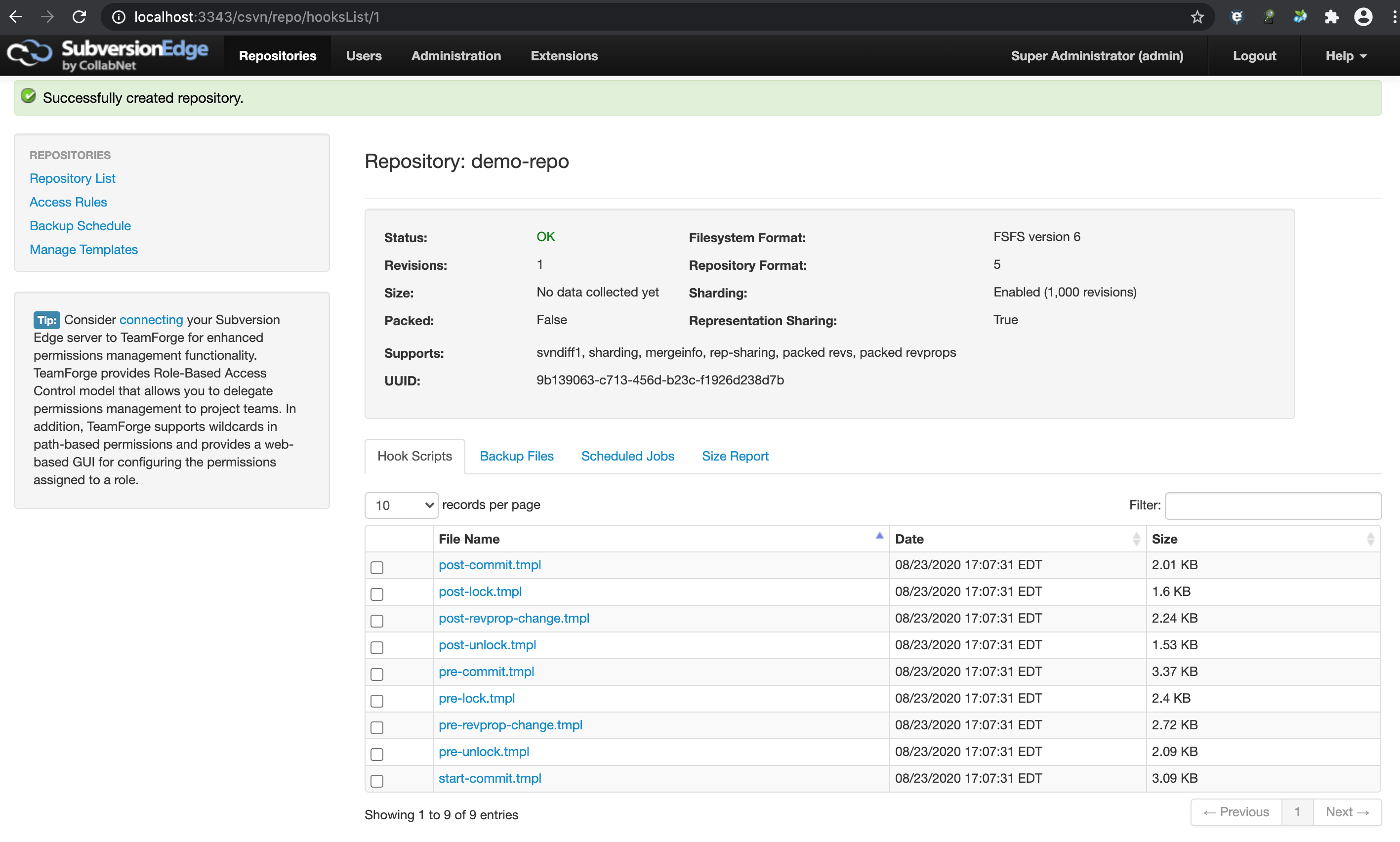 版本管理：Subversion Edge：仓库创建与使用-CSDN博客