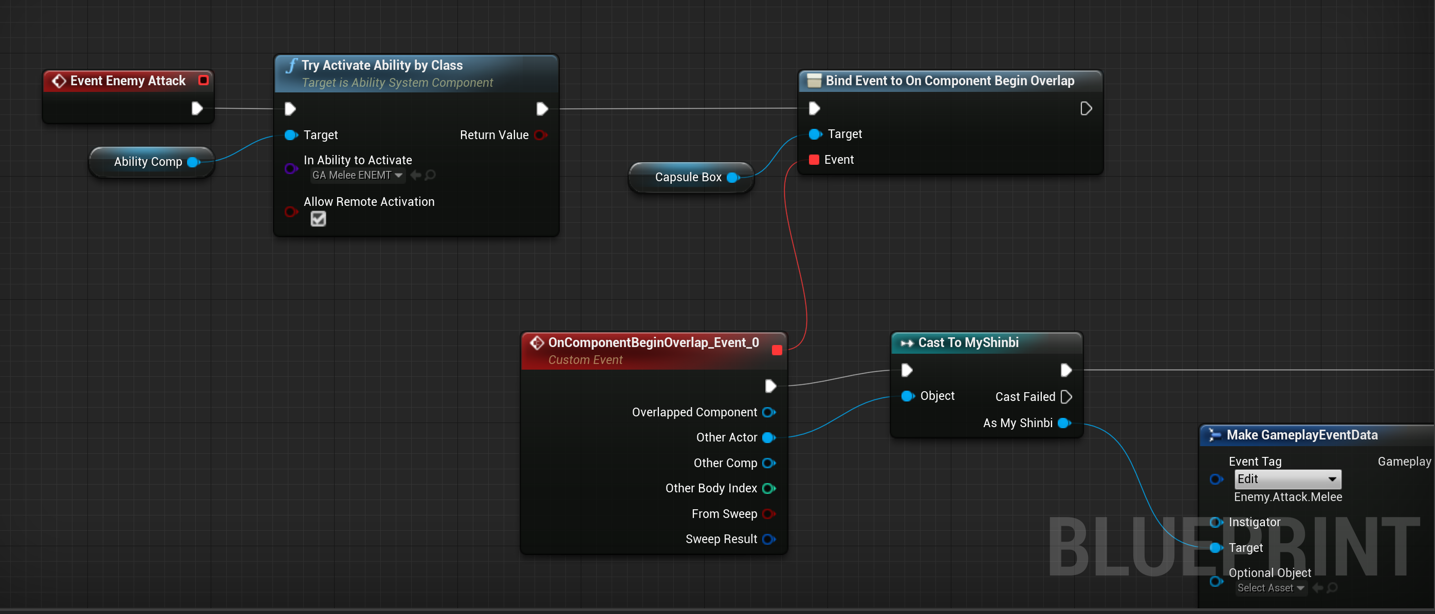 Unreal Engine 4 —— GAS系统学习 （十） 为敌人增加简单AI功能_unreal 集群ai-CSDN博客