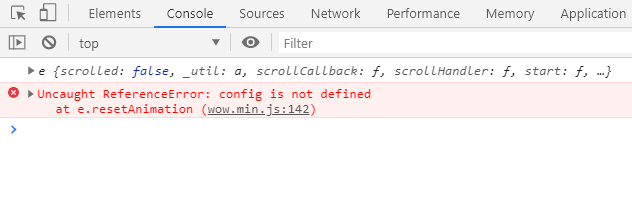 记一次使用wow.js 报错，config is not defined-CSDN博客