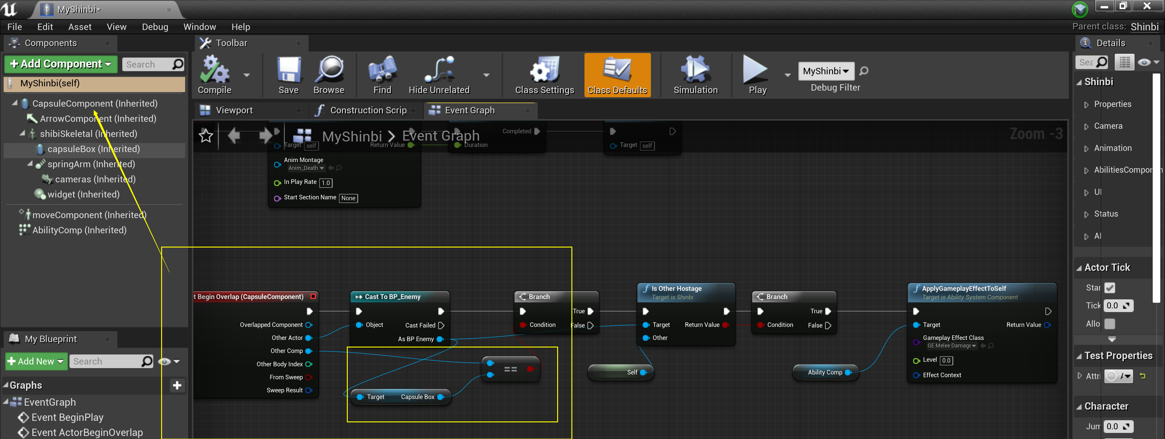 Unreal Engine 4 —— GAS系统学习 （十） 为敌人增加简单AI功能_unreal 集群ai-CSDN博客