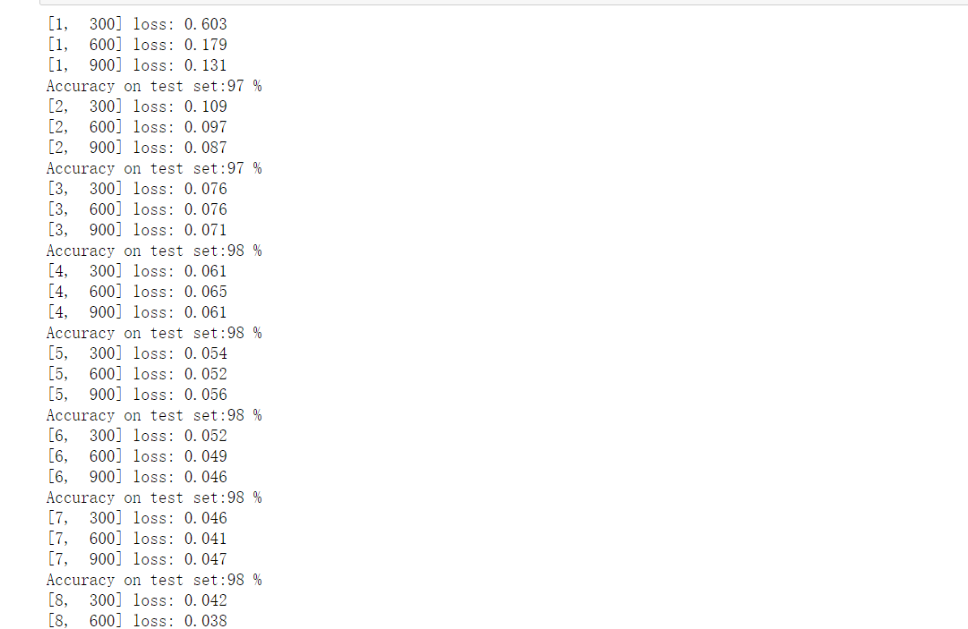 Pytorch深度学习（九）：卷积神经网络跑Minst数据集_mitstate数据集-CSDN博客