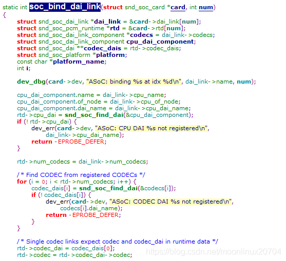 MTK: ALSA声卡驱动之四：machine和dai_link的作用和实现_dai-link-CSDN博客
