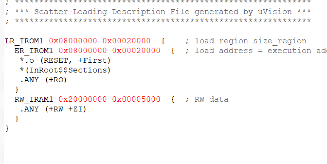 Keilerror: No section matches selector - no section to be FIRST/LAST.原因及解决方法_keil no selector ...