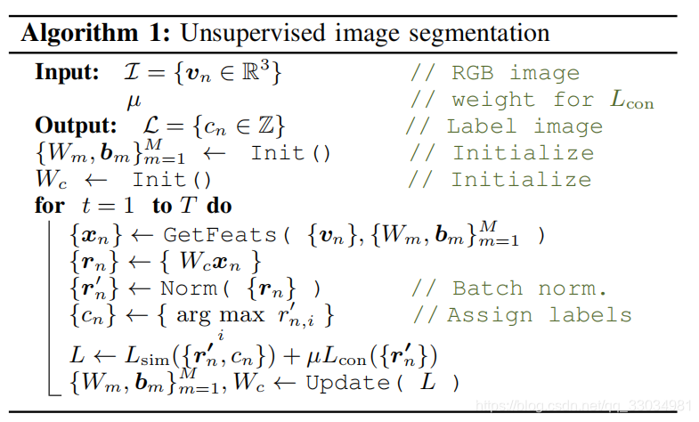 【论文阅读】unsupervised Learning Of Image Segmentation Based On Differentiable Feature Clustering Csdn博客