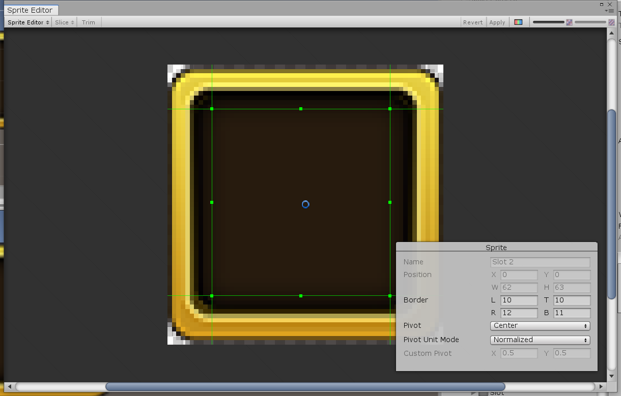 Unity UI小知识（UI中保证图片拉伸带边框的图片时边框比例不被破坏将图片切片）_unity图片切片 形状不大-CSDN博客