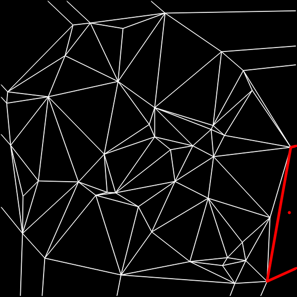二维delaunay（Voronoi图）算法与实现（C++、OpenCv、）_voronoi图生成算法-CSDN博客