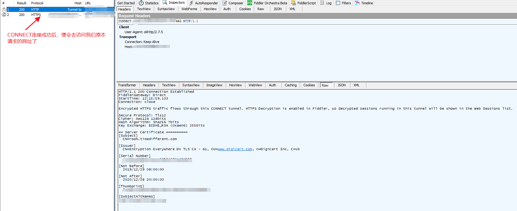 Fiddler抓取https失败443-CONNECT连接解决方法_fiddler 443-CSDN博客