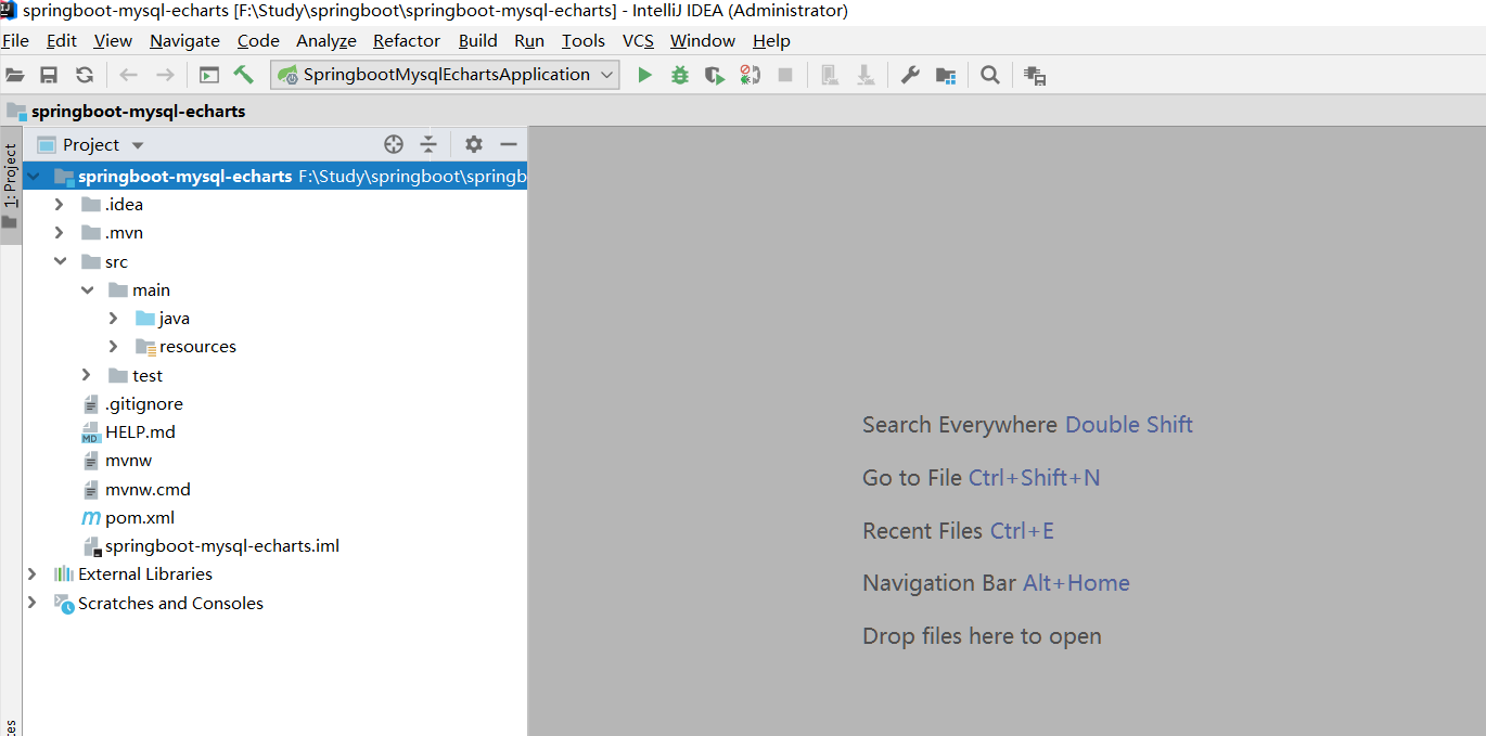 SpringBoot + MySQL + Echarts数据可视化_springboot+echarts+mysql制作数据可视化大屏数据库包-CSDN博客