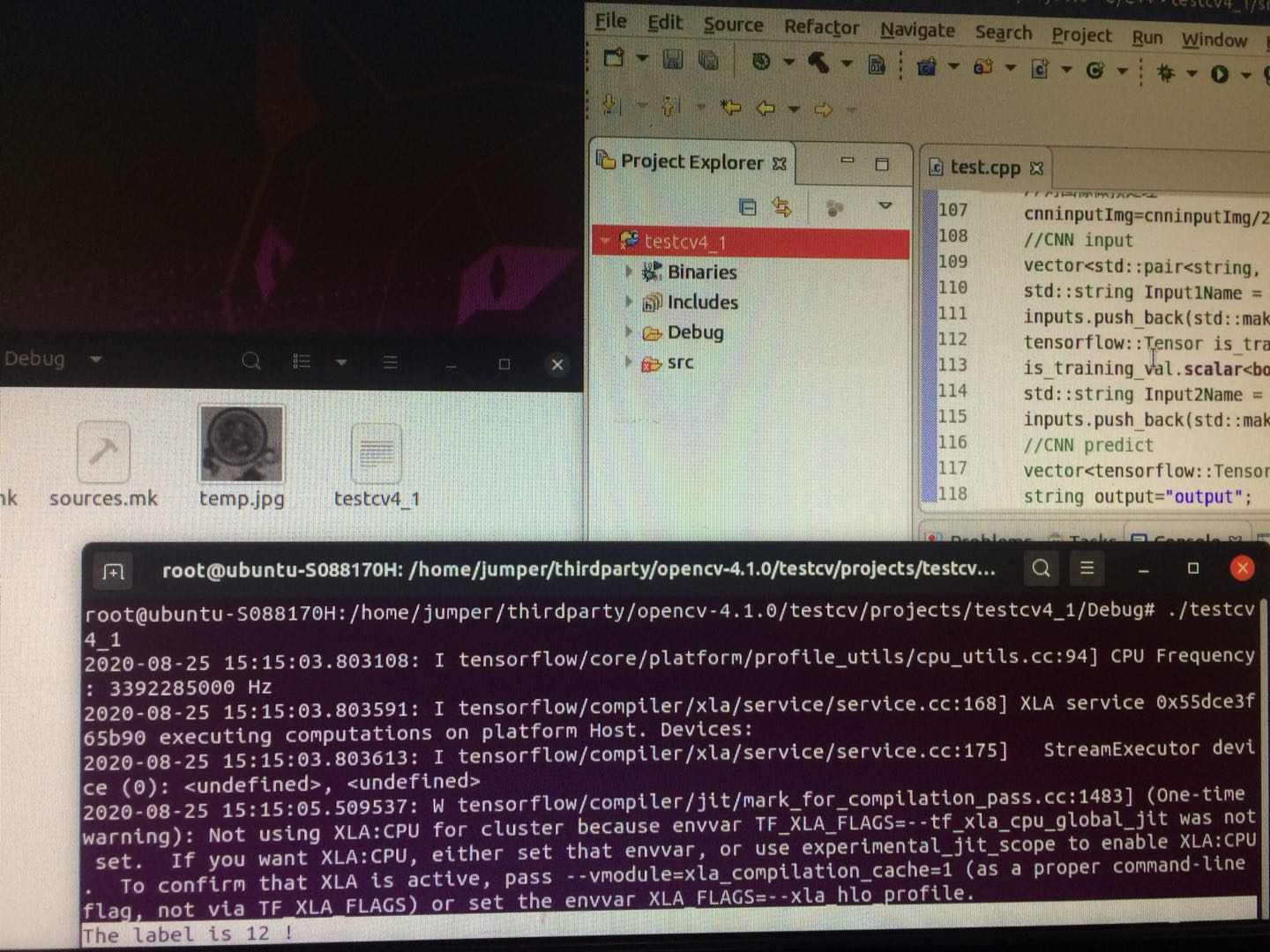 ubuntu20.04下opencv4.4编译、给图片加中文标注及tensorflow的问题记录、ubuntu下使用cv::text ...