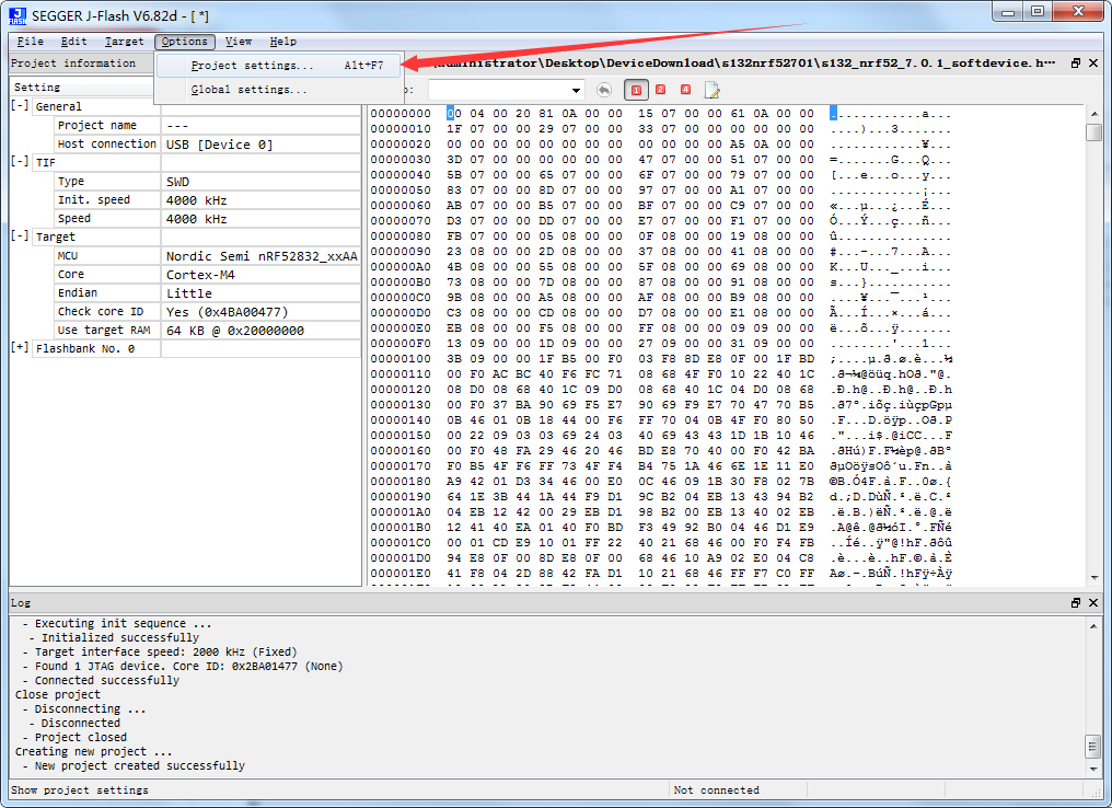 nordic52832 FLASH RAM 空间划分_nordic s132-CSDN博客