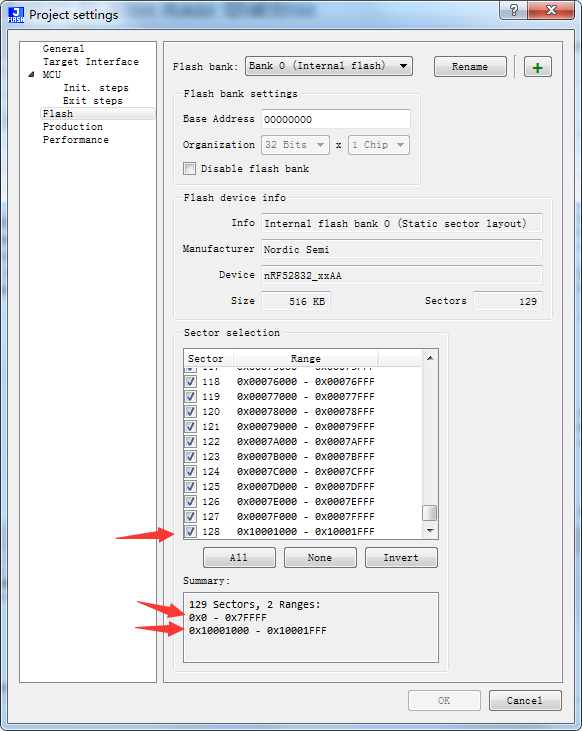 nordic52832 FLASH RAM 空间划分_nordic s132-CSDN博客