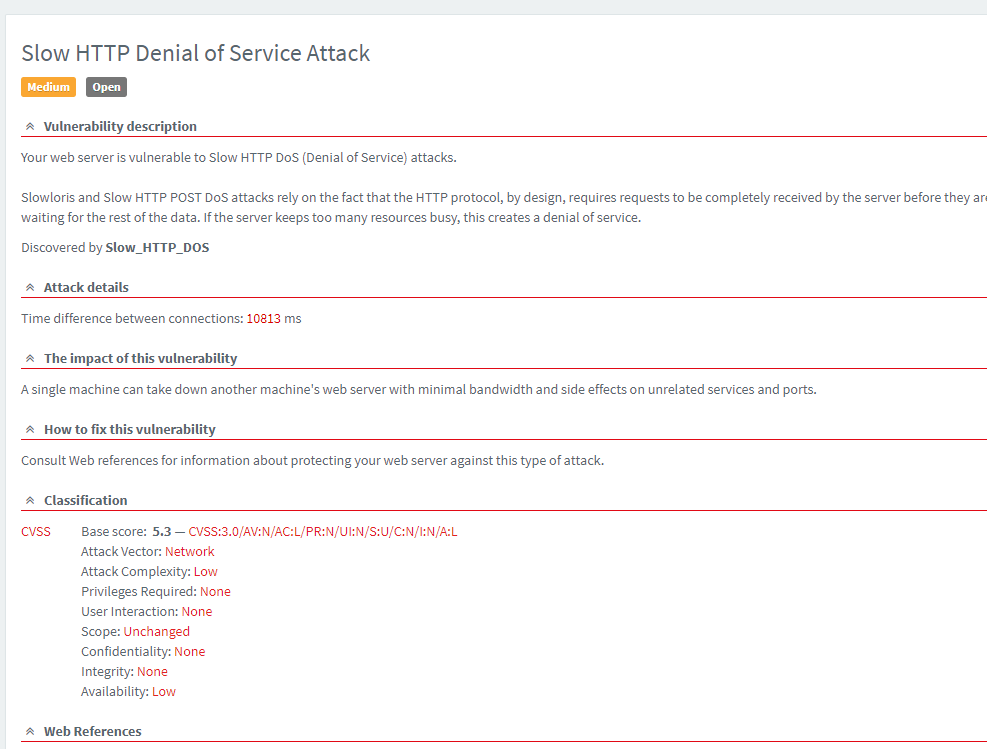 Slow HTTP Denial of Service Attack | 如何证明_protect apache against slowloris attack-CSDN博客