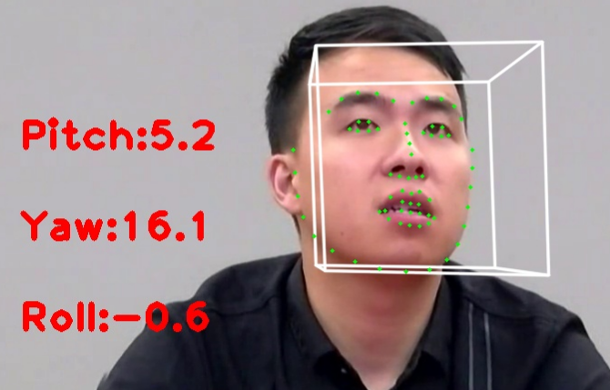人脸姿态估计预研（二） Csdn博客 