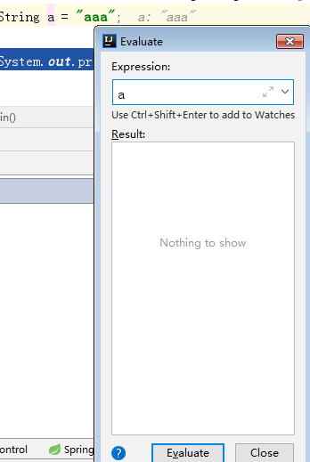 今天刚学的idea的debug打断点，Ctrl+u进入Evaluate Expression界面，调试程序事半功倍！_idea 打断点后 ctrl+u-CSDN博客