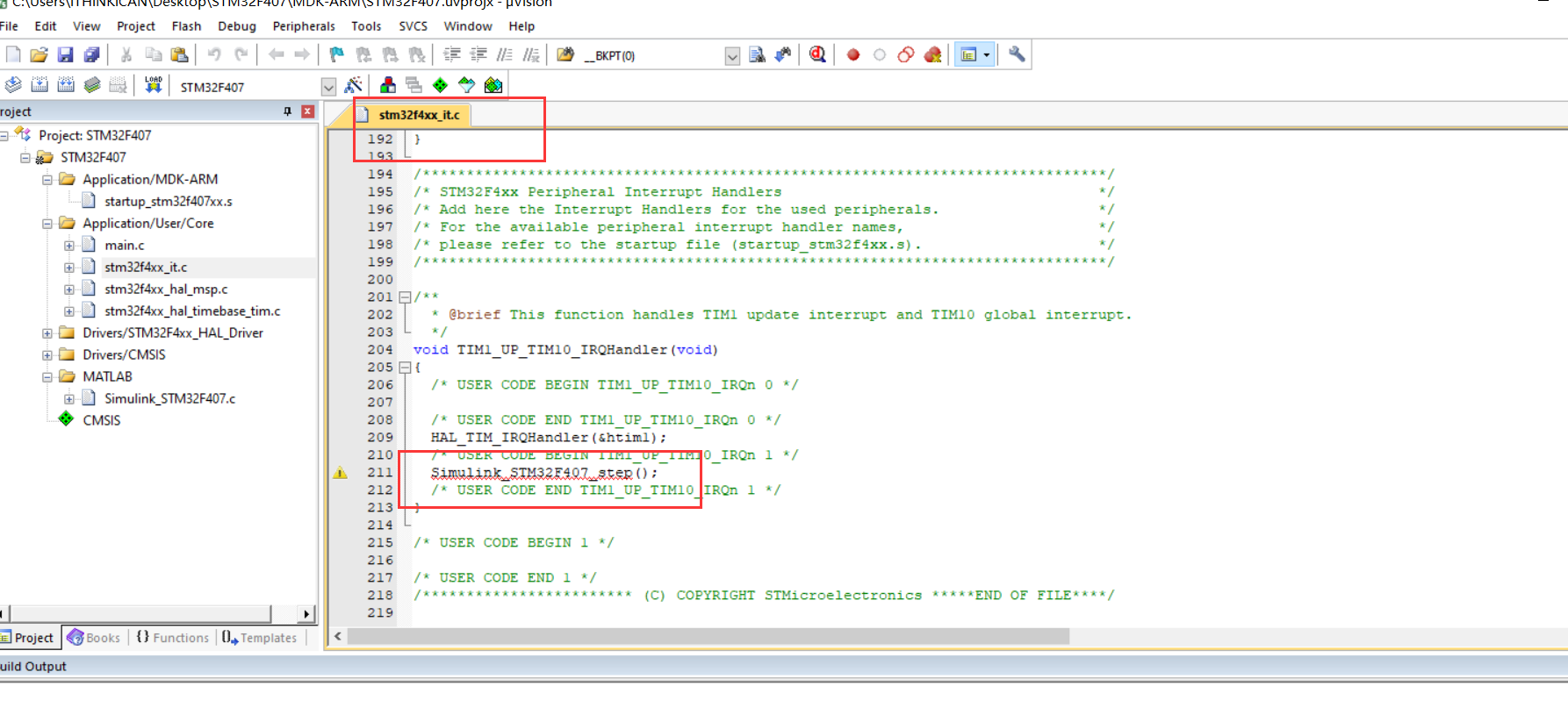 Matlab2019b与STM32F407基于模型的联合开发_matlab2019a如何联调stm32-CSDN博客