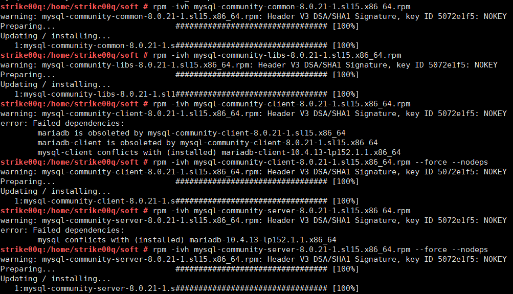 OpenSuSE15.2安装配置MySql8.0_opensuse安装mysql8-CSDN博客