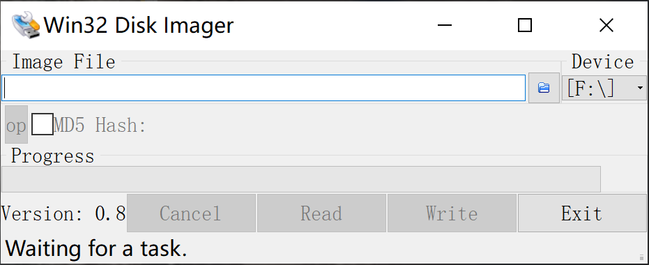 使用Win32DiskImager将TF卡中的系统镜像转移_tf卡怎么导出镜像-CSDN博客