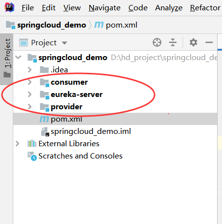 使用Idea构建SpringCloud项目（图文详解+简单易懂）_idea搭建springcloud项目-CSDN博客