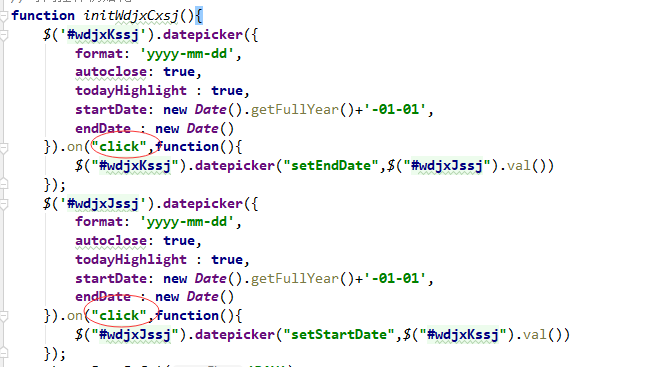 bootstrap datepicker 时间控件 动态设置时间范围_fa-calendar-CSDN博客